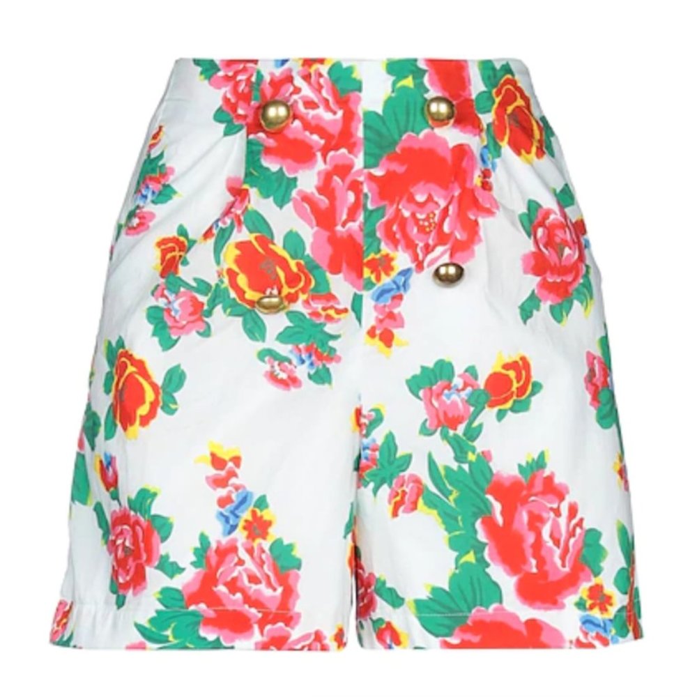 Rhode Resort Reese Dazzle Floral Shorts (Small) - Gem